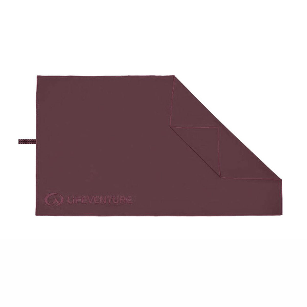 Lifeventure Recycled SoftFibre Blackcurrent Travel Towel | ArdMoor