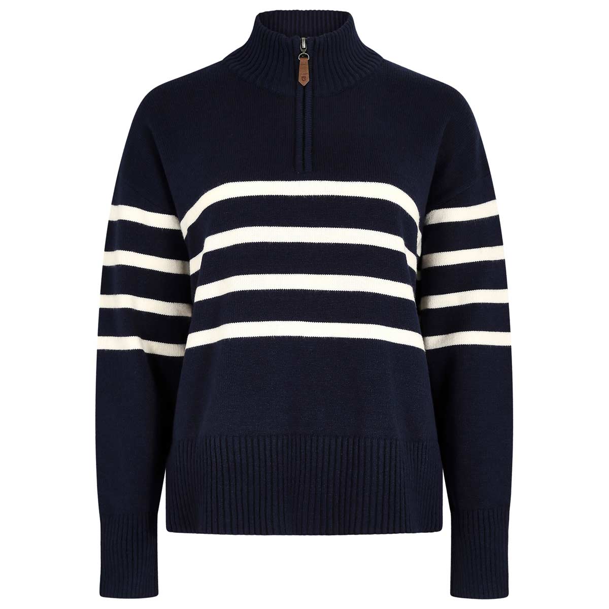 Dubarry Fonthill Women's Zip-Neck Sweater | ArdMoor